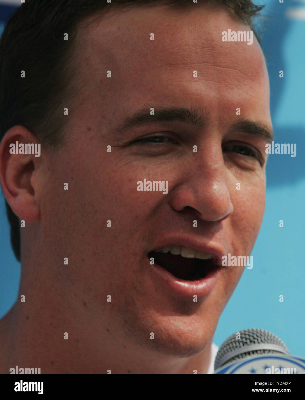 Indianapolis Colts QB Peyton Manning answers questions on Super Bowl ...