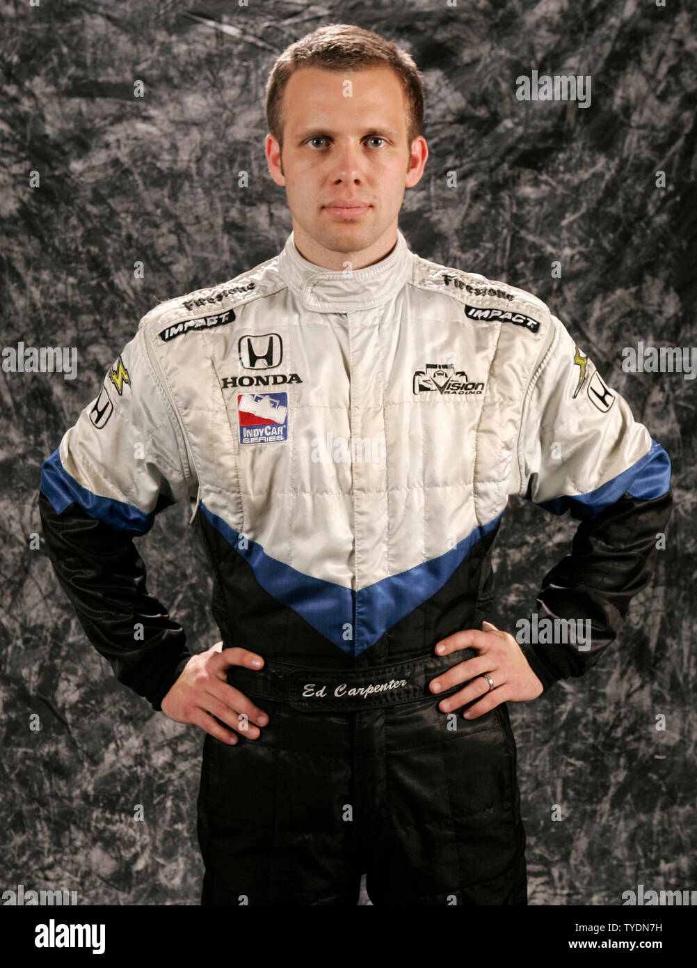 Ed Carpenter participates in the Indy Racing League media day at ...