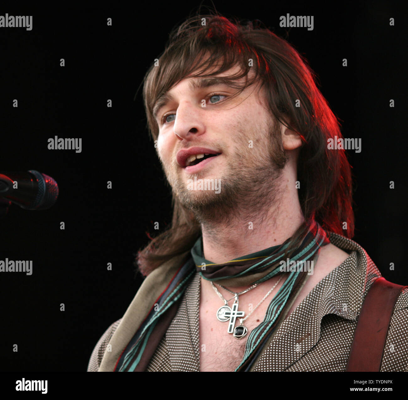 Nic Cester with Jet performs in concert during their North American ...