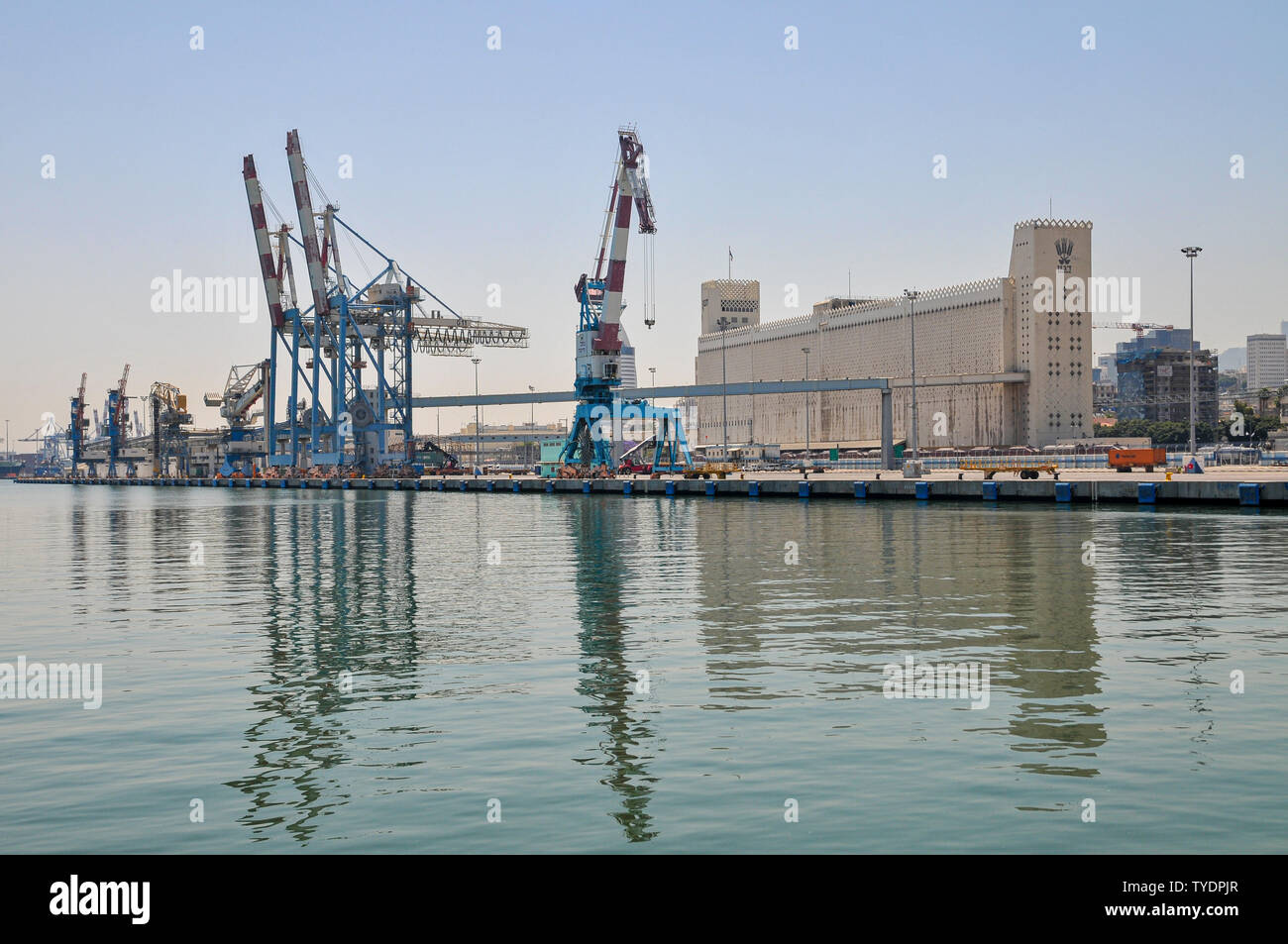 Israel haifa dagon grain silos hi-res stock photography and images - Alamy