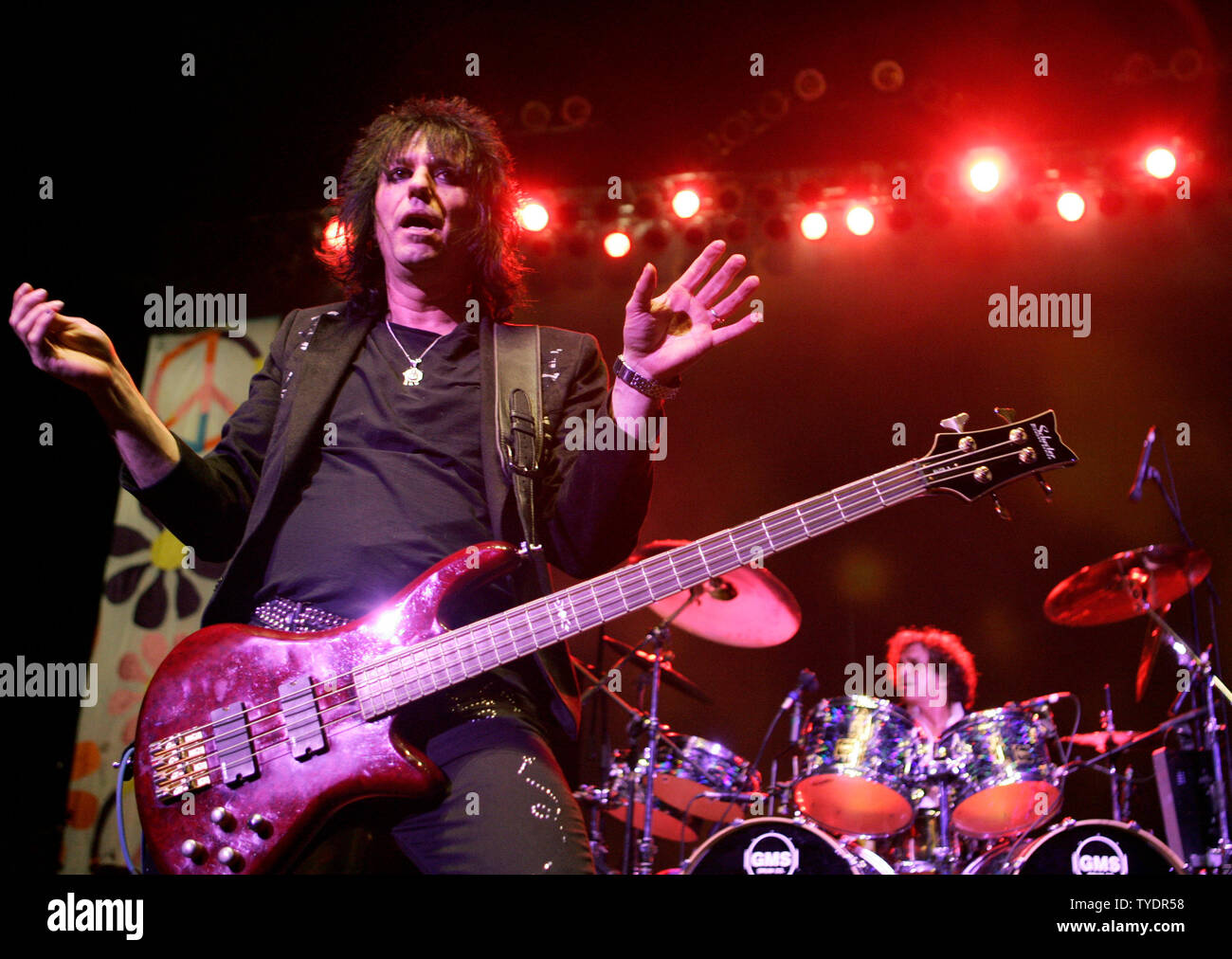 Richie Scarlet with Mountain performs in the HippieFest tour at the ...