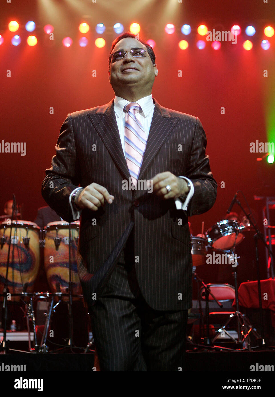 Puerto Rican salsa star Gilberto Santa Rosa performs at the Seminole ...