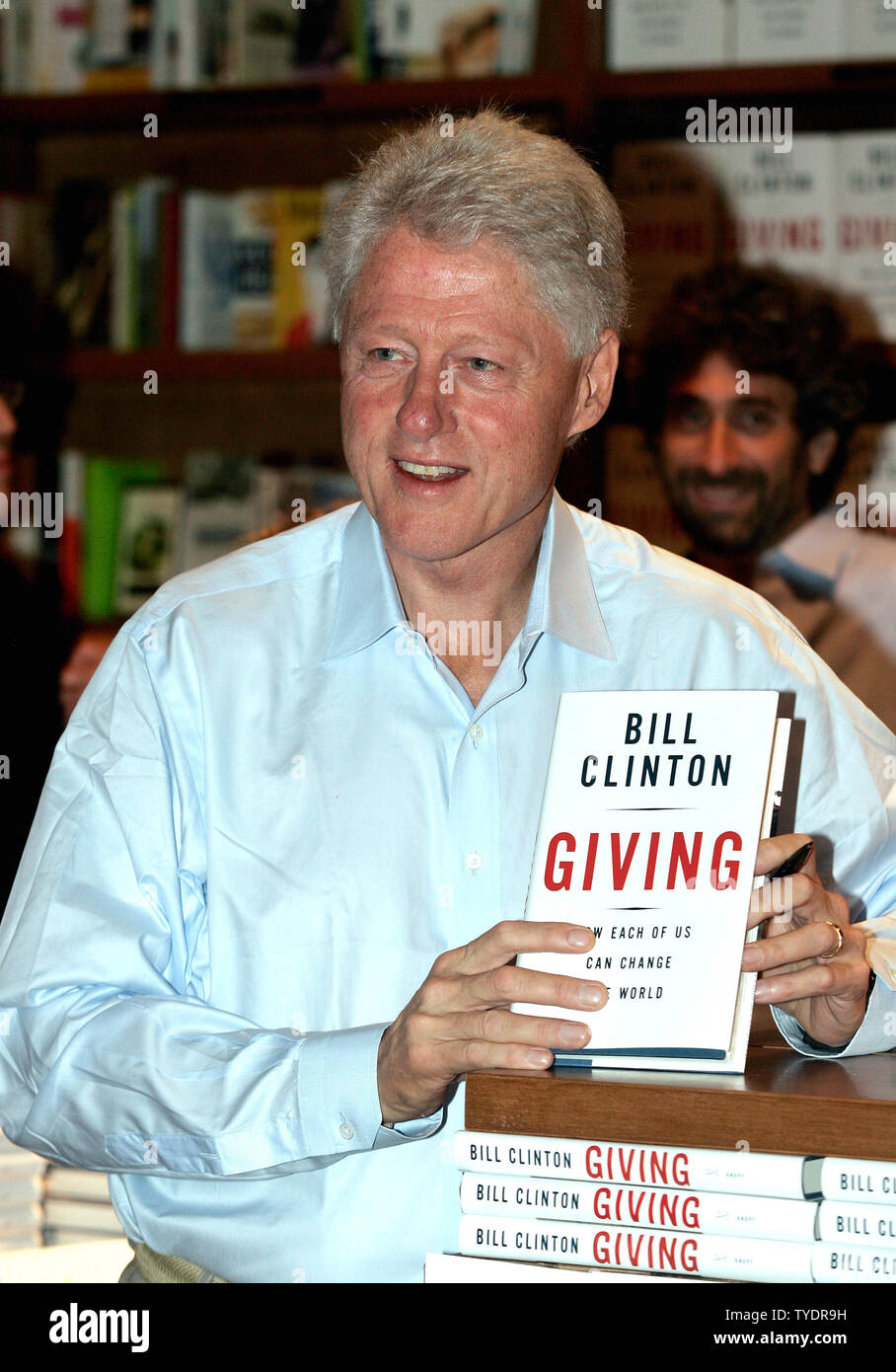 President bill clinton poses in hi-res stock photography and images - Alamy