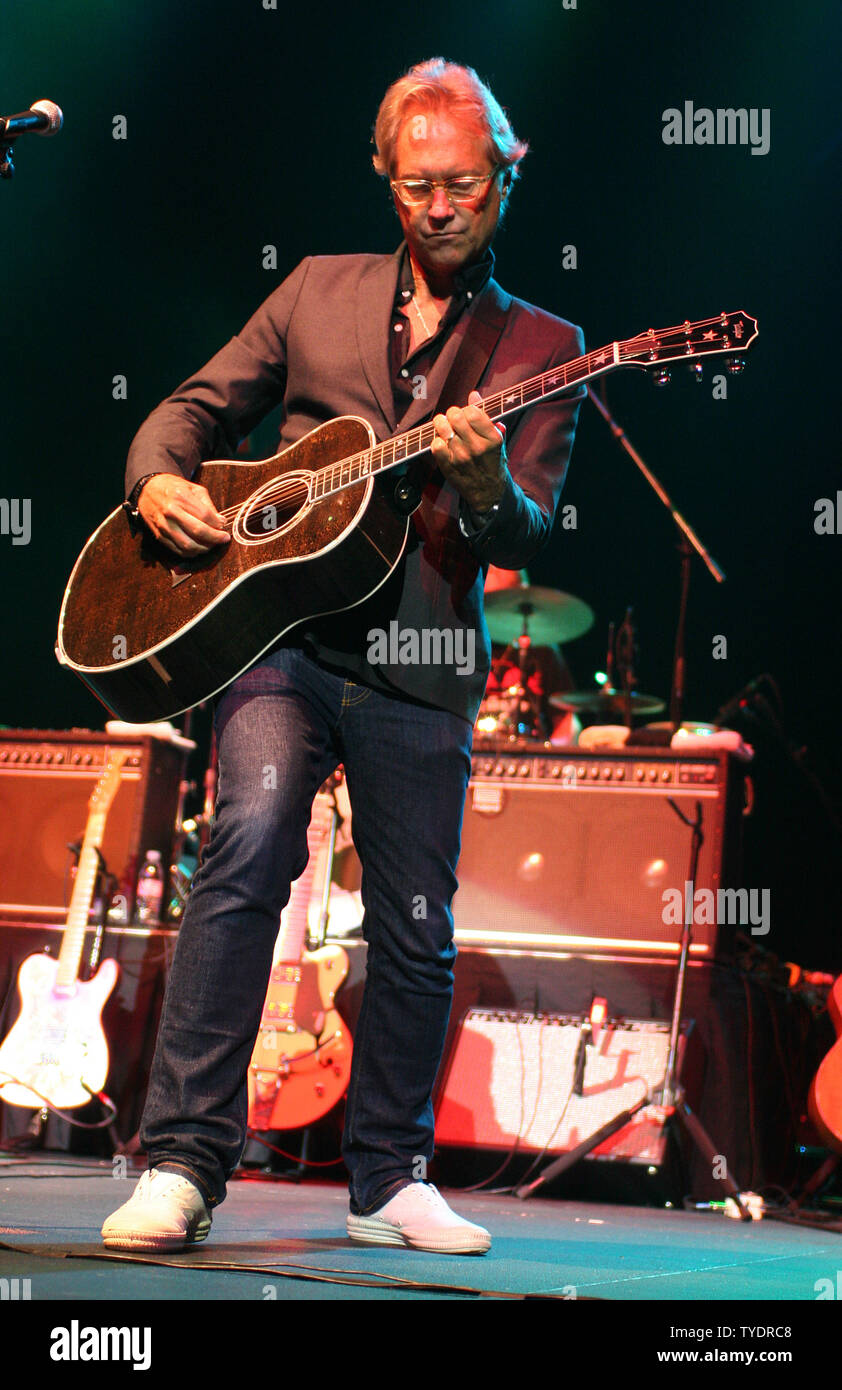 Gerry Beckley of America performs in concert at the Seminole Hard Rock ...