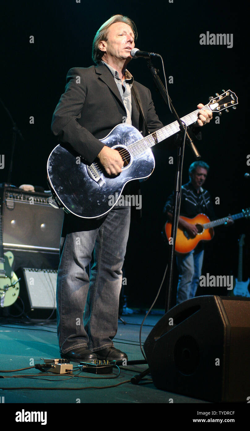Dewey Bunnell of America performs in concert at the Seminole Hard Rock ...