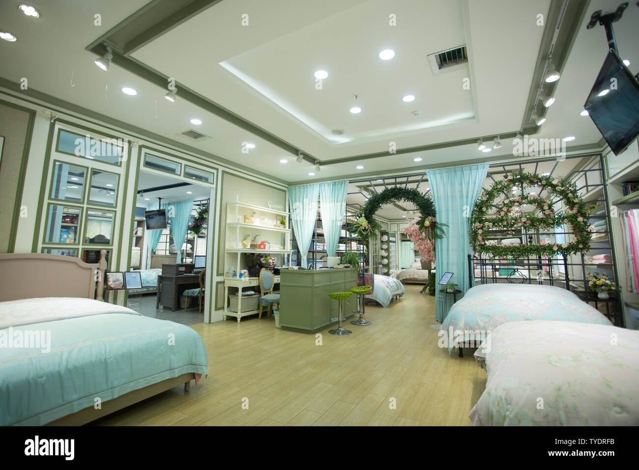 Stacked stone bridge home textile city Stock Photo - Alamy