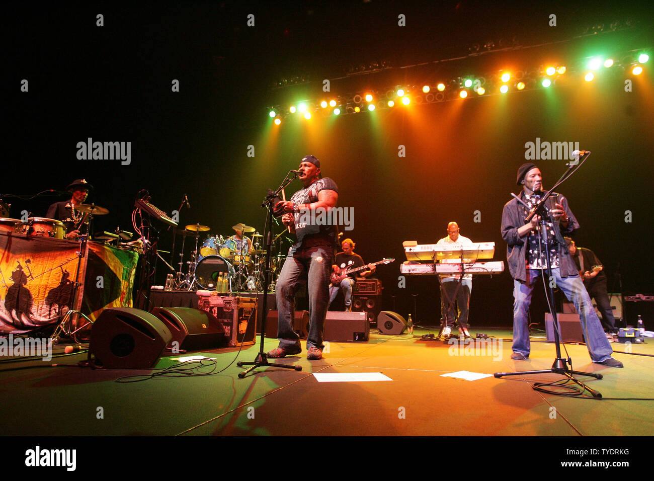 The Neville Brothers perform at the Seminole Hard Rock Hotel and Casino ...