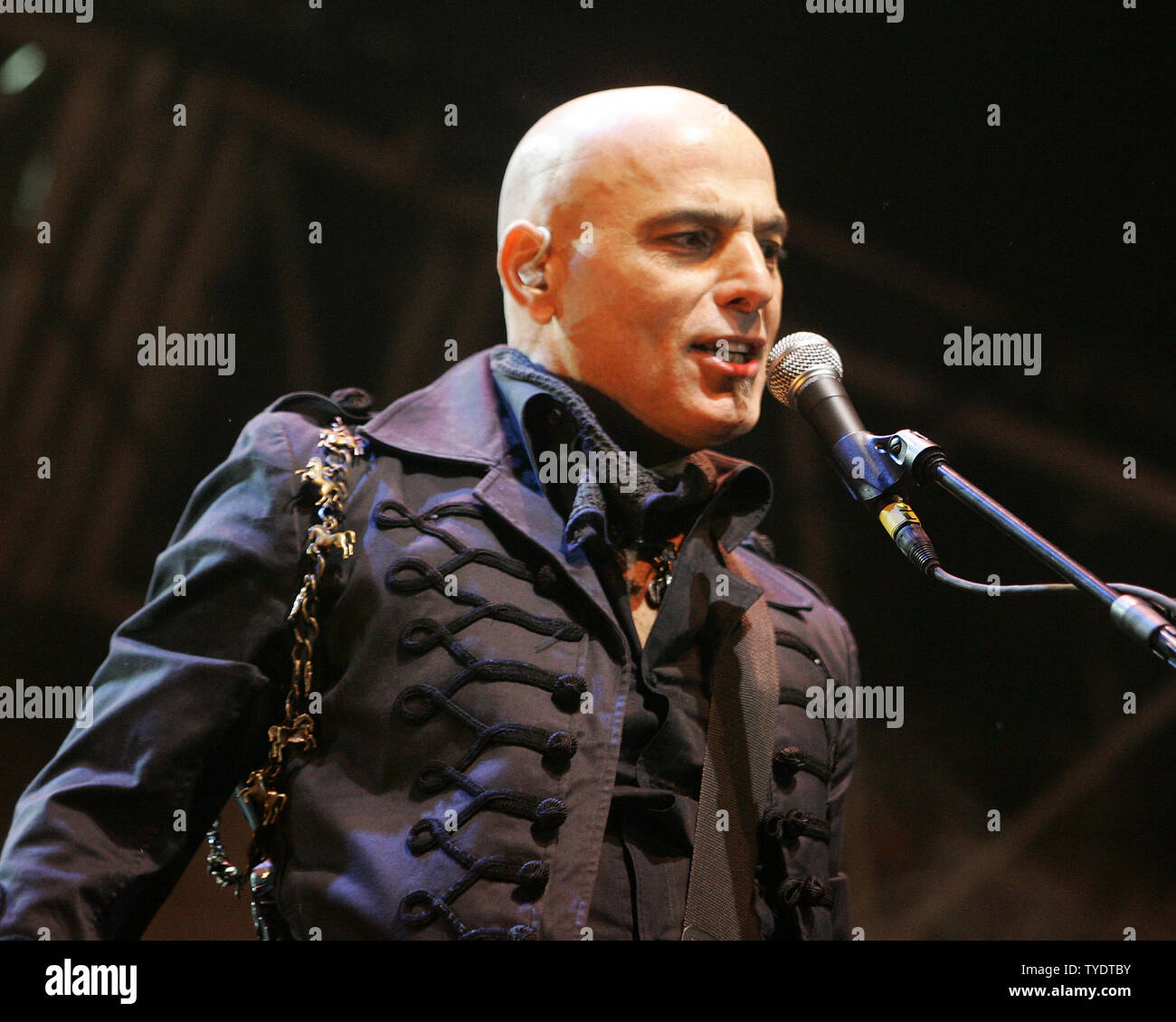 Zeta Bosio with the Argentine rock band Soda Stereo performs in concert ...