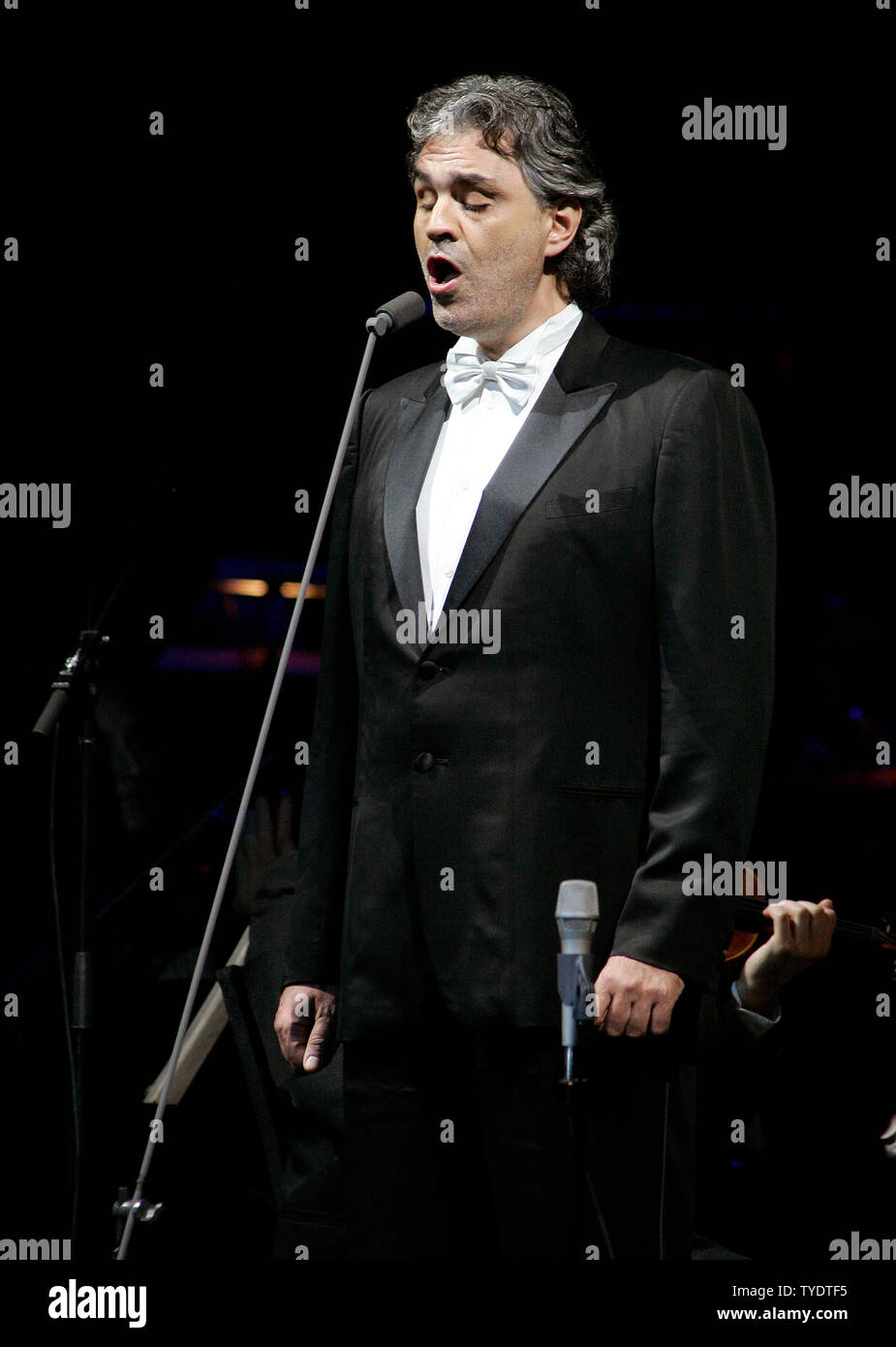 Andrea Bocelli performs in concert at the Seminole Hard Rock Hotel and ...