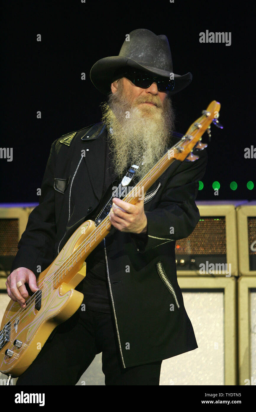 Dusty Hill with ZZ Top performs in concert at the Seminole Hard Rock ...