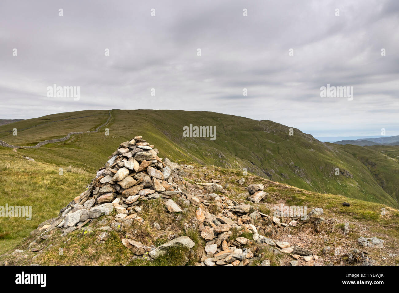 The Summit of High Pike and the View North Over Scandale Head Towards ...