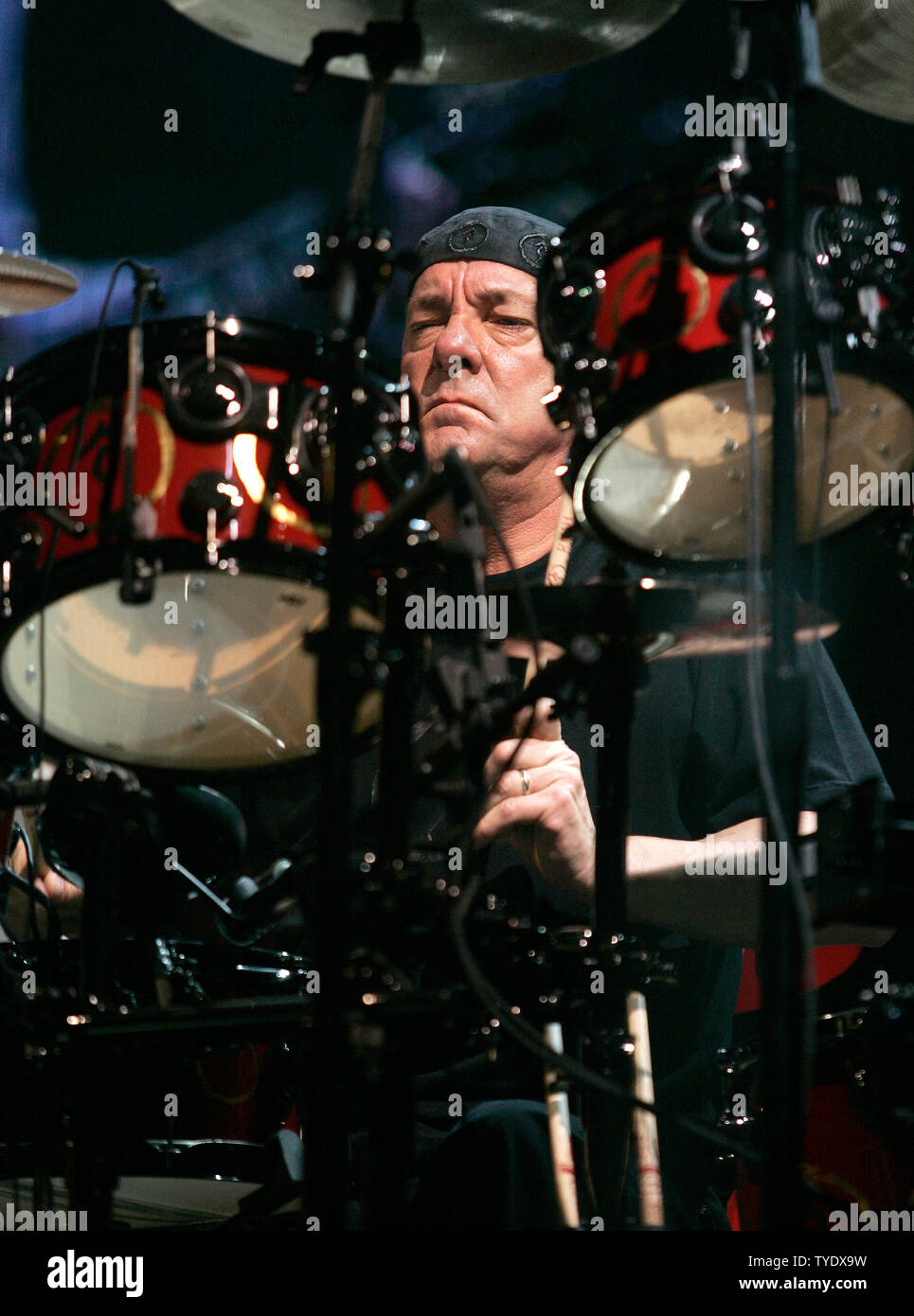 Neil peart rush hi-res stock photography and images - Alamy
