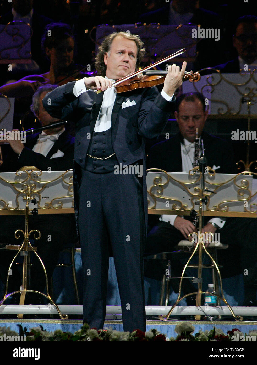 Andre Rieu and his Johann Strauss Orchestra perform in concert at the ...