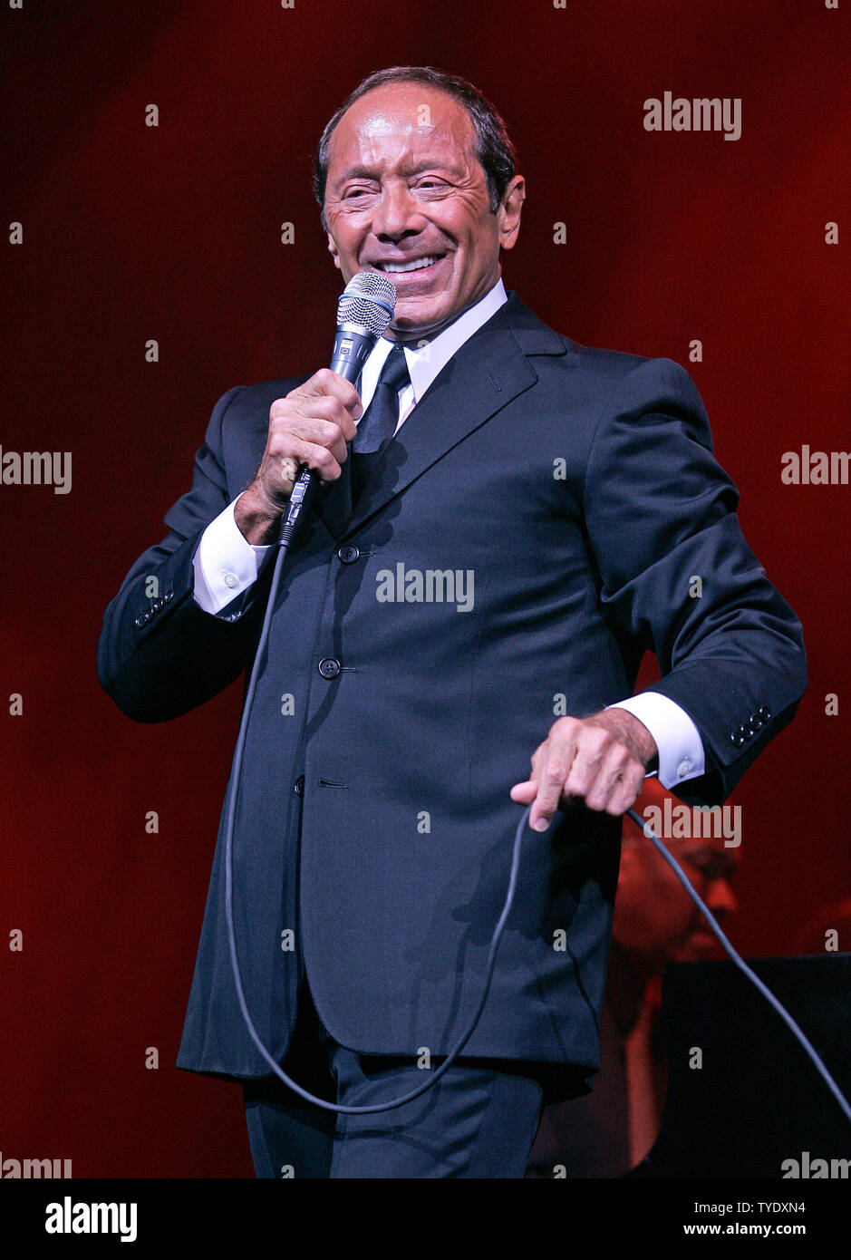 Paul Anka performs in concert at the Seminole Hard Rock Hotel and ...