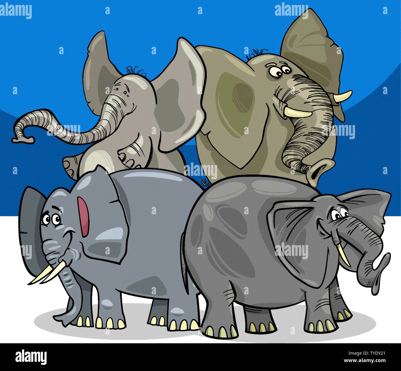 Elephant Cartoon Characters Names