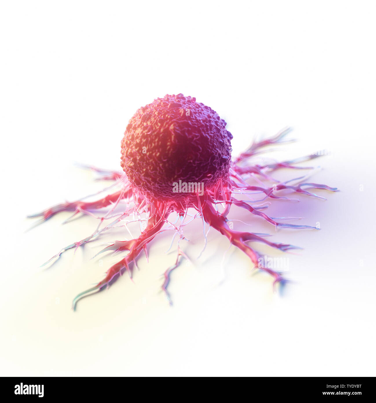 3d rendered illustration of a cancer cell Stock Photo - Alamy