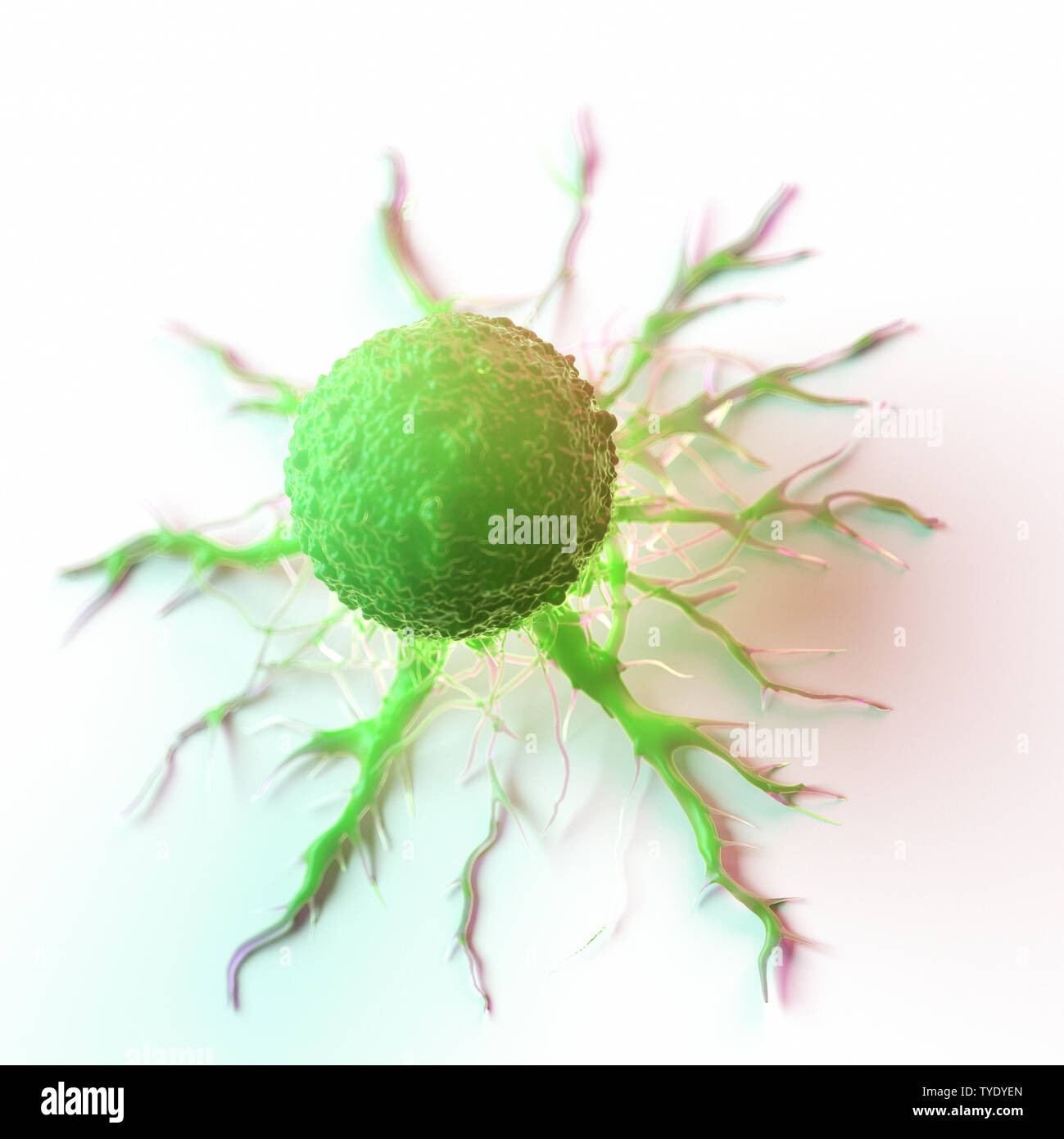 3d rendered illustration of a cancer cell Stock Photo - Alamy