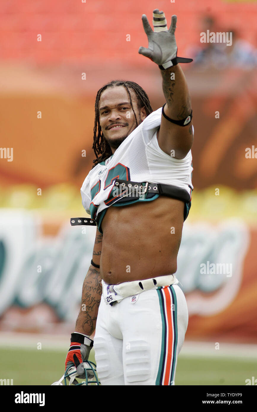 Channing crowder dolphins hi-res stock photography and images - Alamy