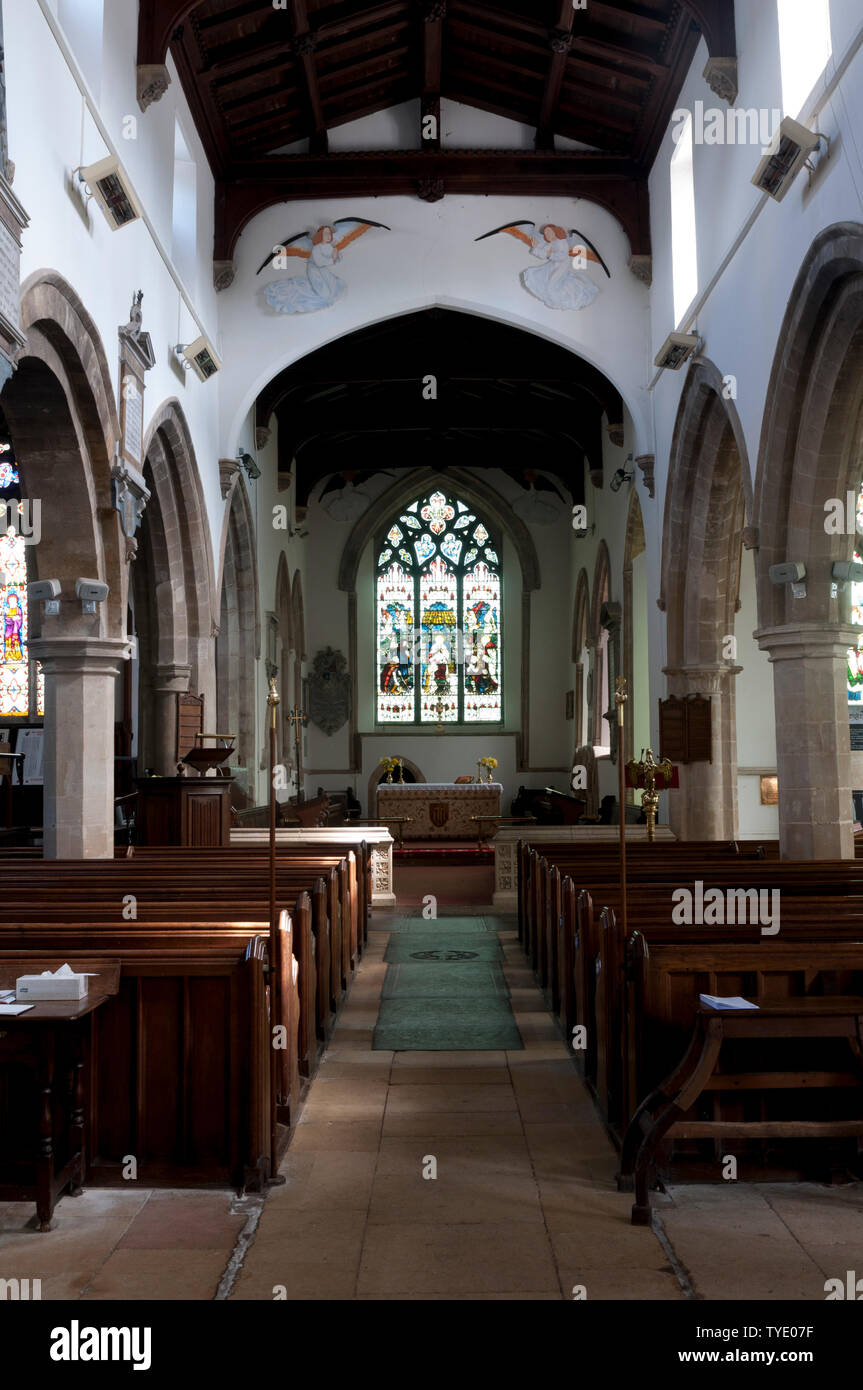 Leicestershire Church Interior High Resolution Stock Photography and ...