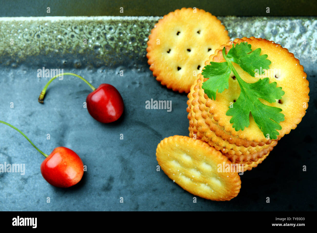 Salty biscuits hi-res stock photography and images - Alamy
