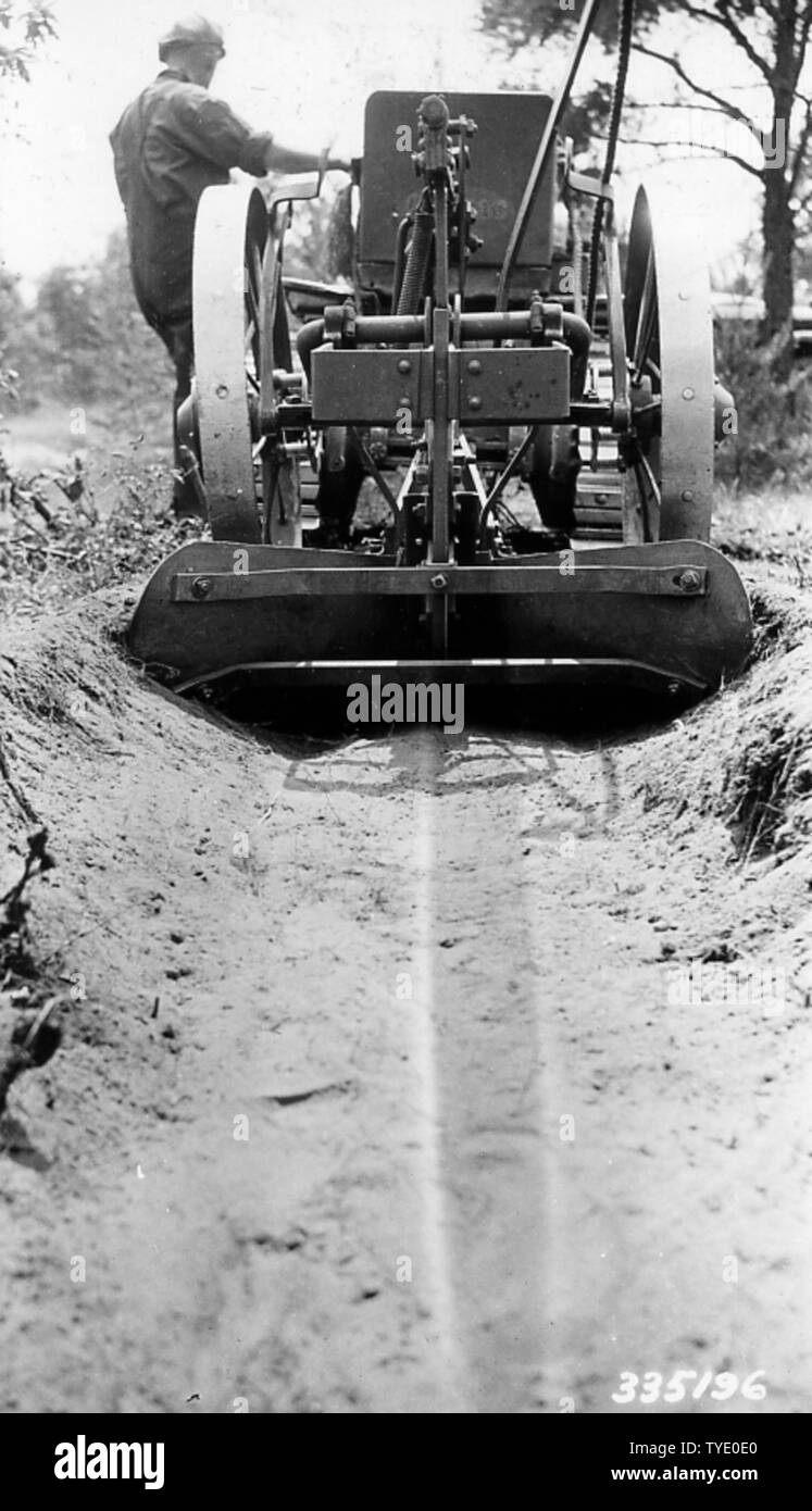 Photograph of Rear View of Number 15 Killefer Plow; Scope and content ...