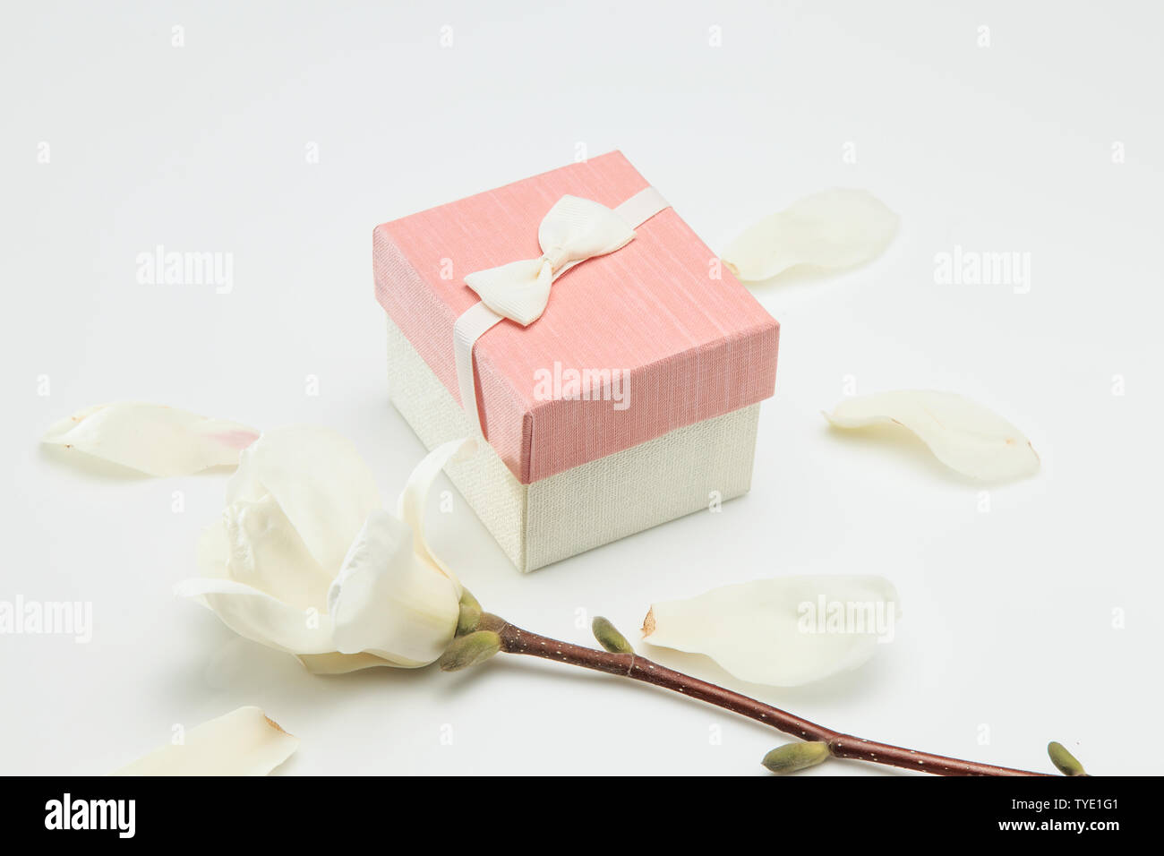 Exquisite gift box Stock Photo - Alamy