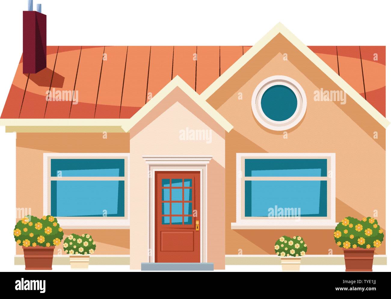 house building icon cartoon isolated Stock Vector Image & Art - Alamy