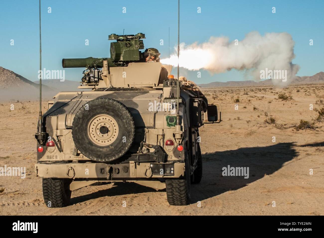 Optically tracked wire guided missile hi-res stock photography and ...