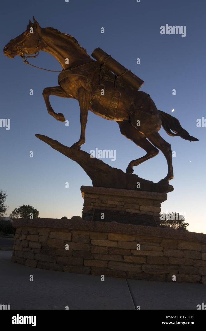 War horse Staff Sgt. Reckless monument at Pacific Views event center on ...