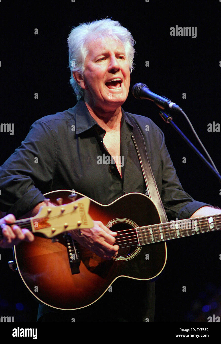 Graham Nash with Crosby, Stills and Nash performs in concert at the ...