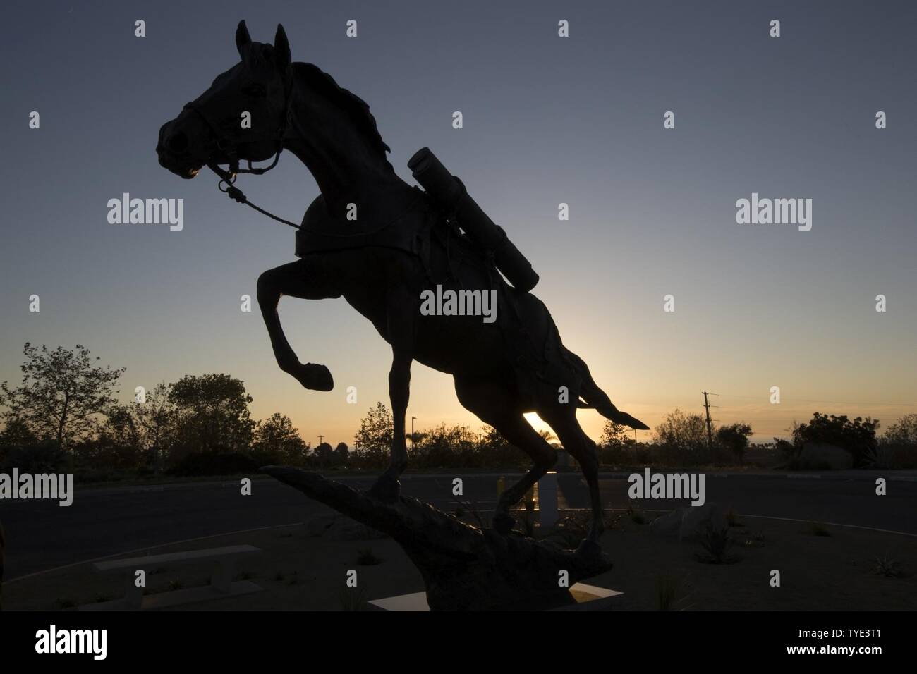 War horse Staff Sgt. Reckless monument at Pacific Views event center on ...