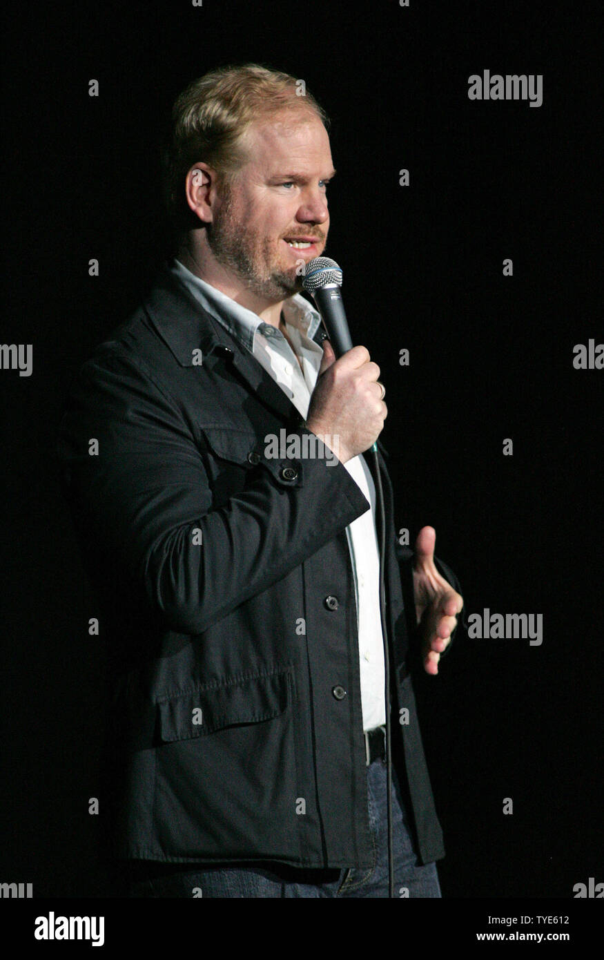 Comedian Jim Gaffigan performs at the Seminole Hard Rock Hotel and ...