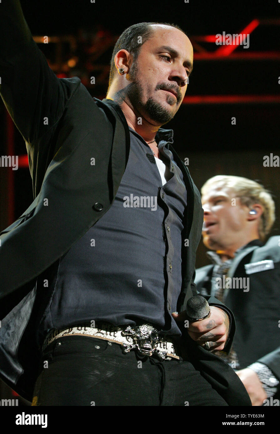 AJ McLean and the Backstreet Boys perform at their 2010 tour opener at ...