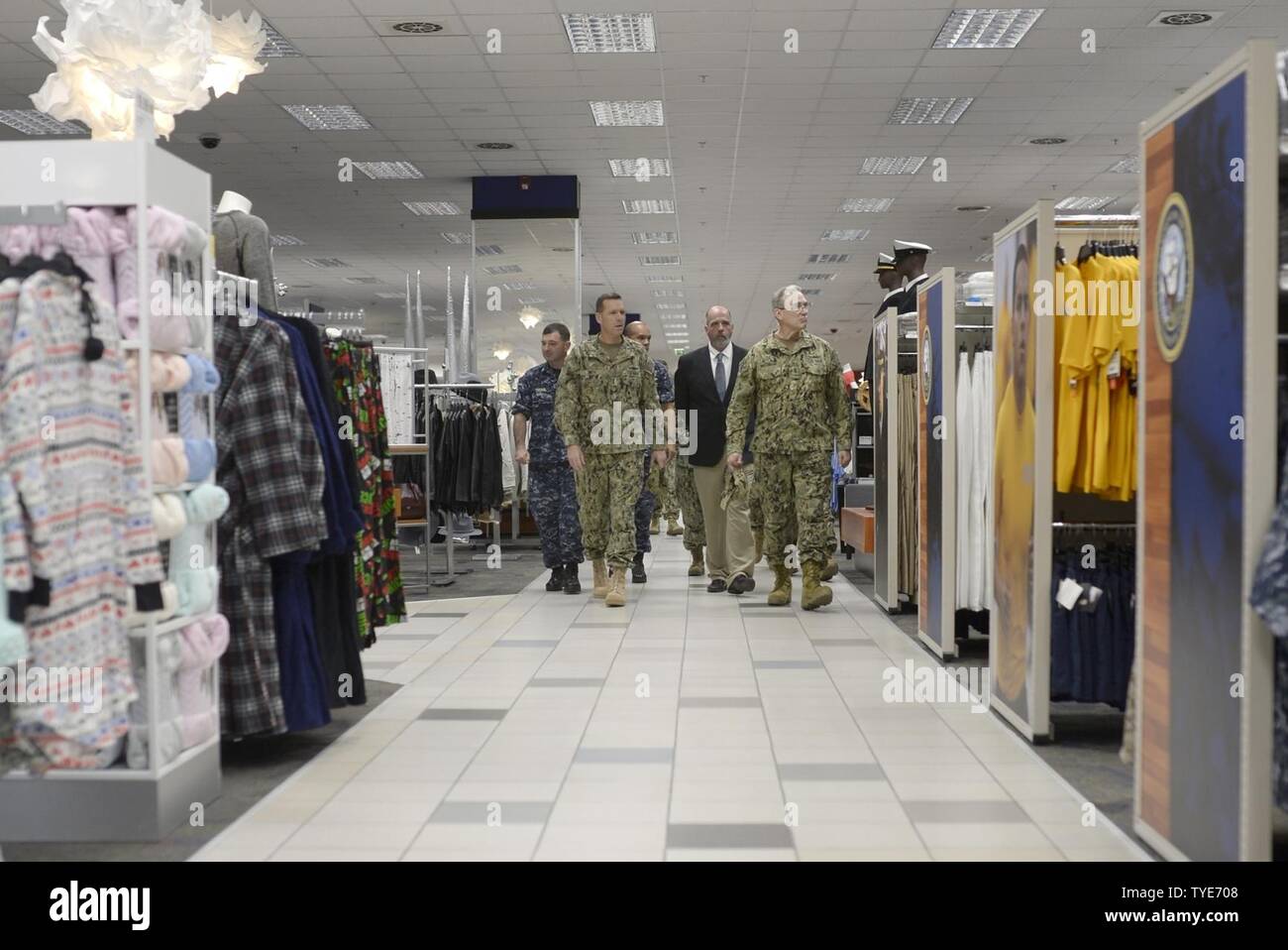 NAS SIGONELLA, Sicily (Nov. 3, 2016) John Sisson, Navy Exchange ...