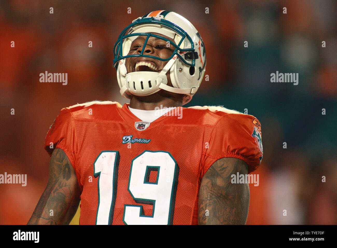 Miami dolphins wide receiver brandon hi-res stock photography and ...