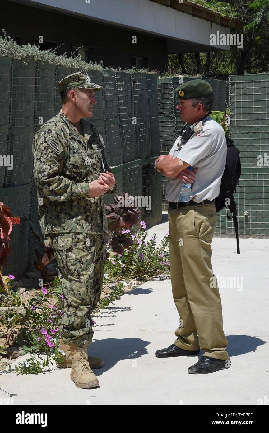 U.S. Navy Rear Adm. William Wheeler III, deputy commander of Combined ...