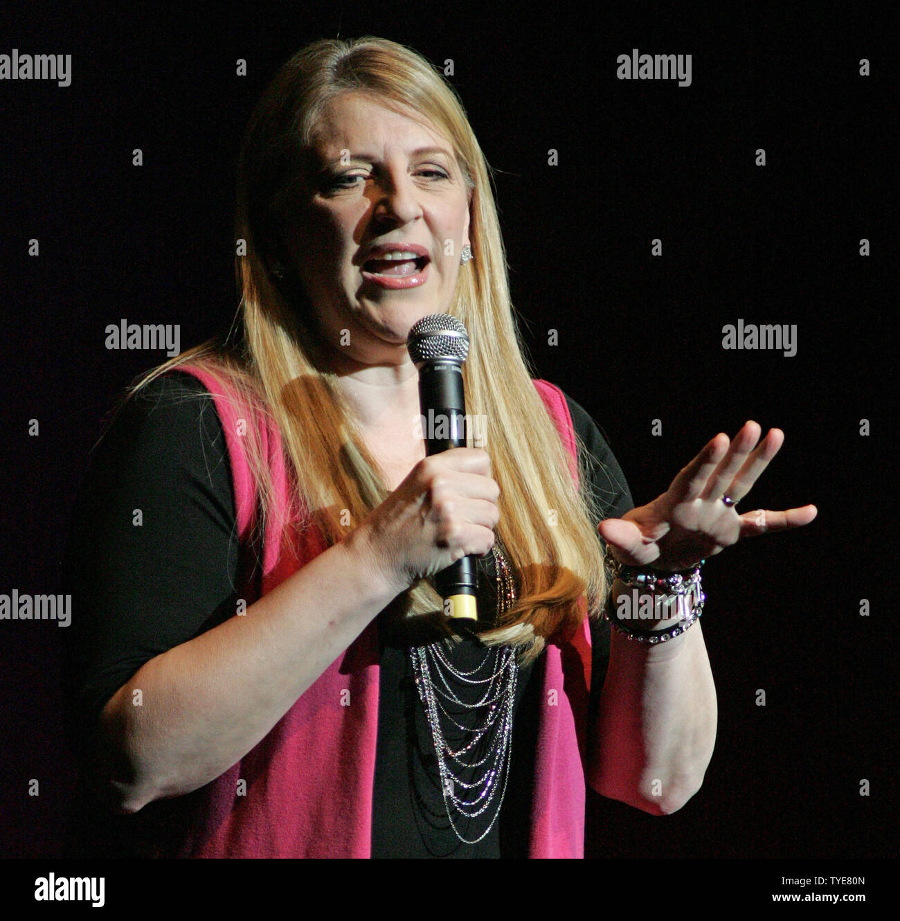 Comedian Lisa Lampanelli performs in concert at the Fillmore Miami ...