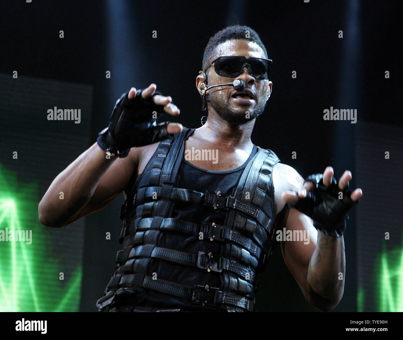 Usher performs in concert on New Year's Eve at the American Airlines ...