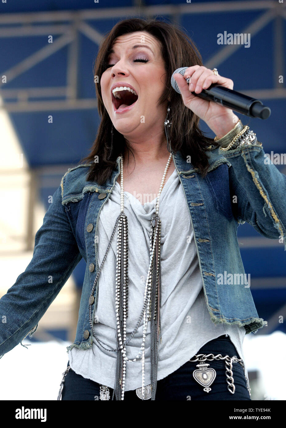 Martina McBride performs in concert at the WKIS Chili Cookoff at CB Smith Park in Davie, Florida ...