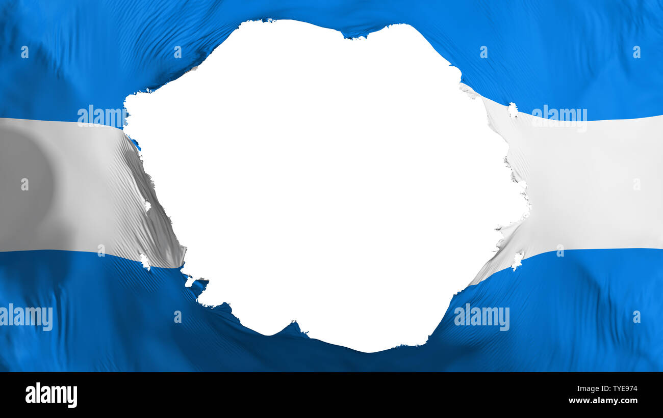Broken Honduras flag Stock Photo - Alamy