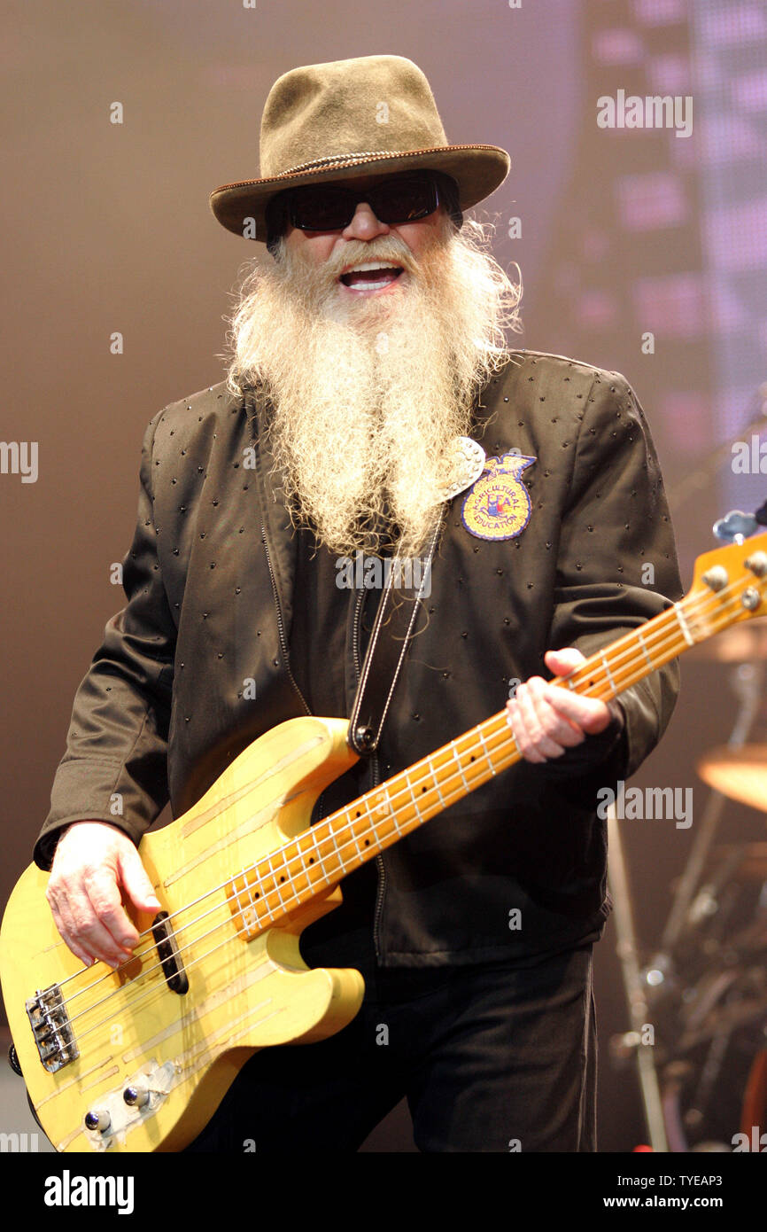 Dusty Hill with ZZ Top performs in concert at the Seminole Hard Rock ...