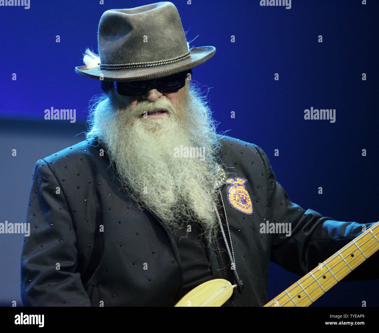 Dusty Hill with ZZ Top performs in concert at the Seminole Hard Rock ...