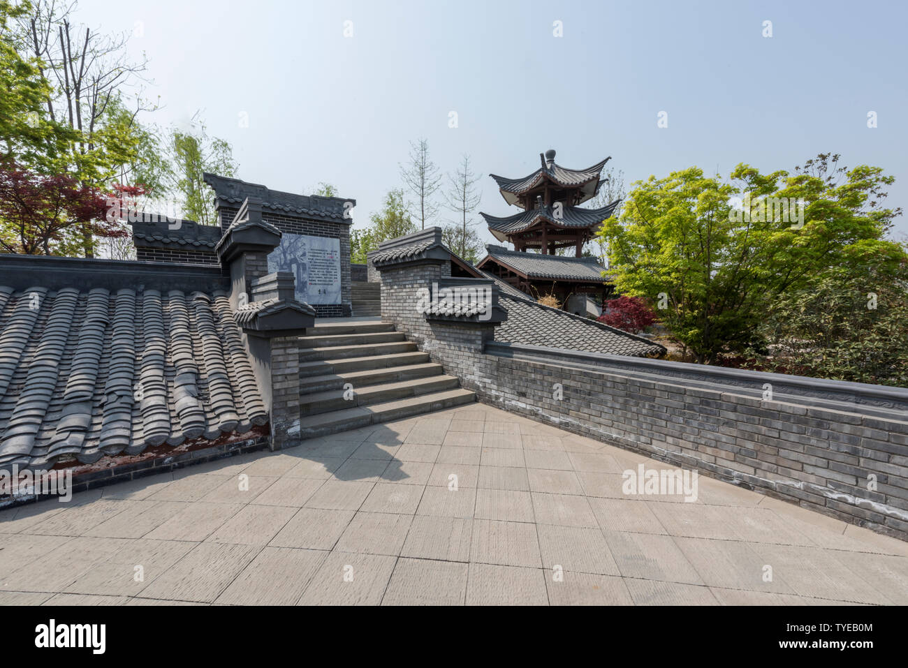 Landscape of Garden Expo Park in Zhengzhou, Henan Province Stock Photo ...