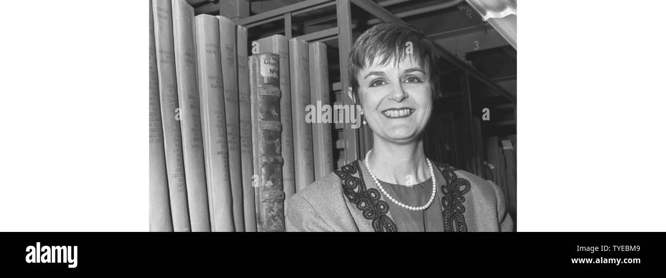 Photograph of Trudy Peterson, Taken March, 9th 1988 Stock Photo - Alamy