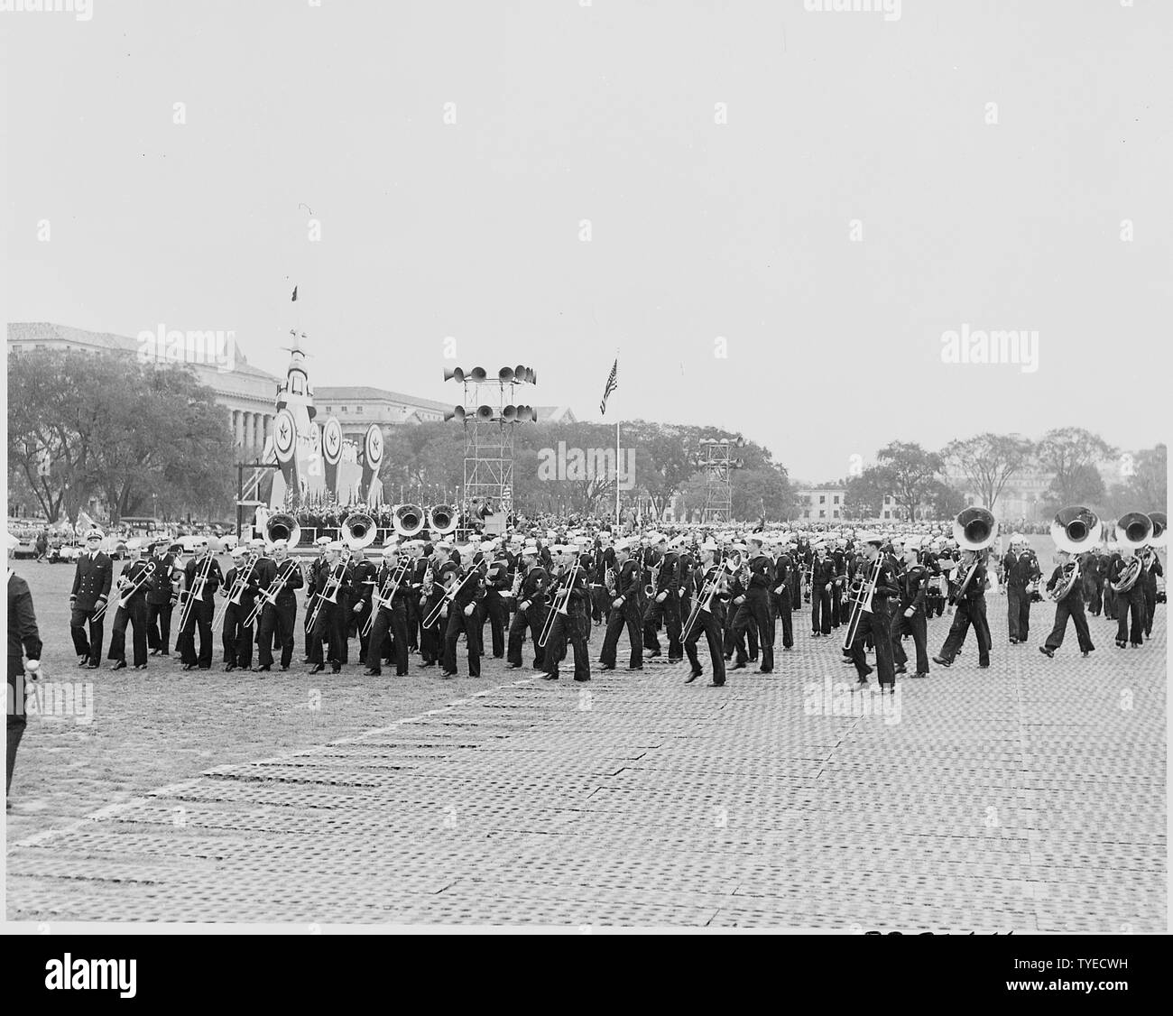 U s navy marching band hi-res stock photography and images - Alamy