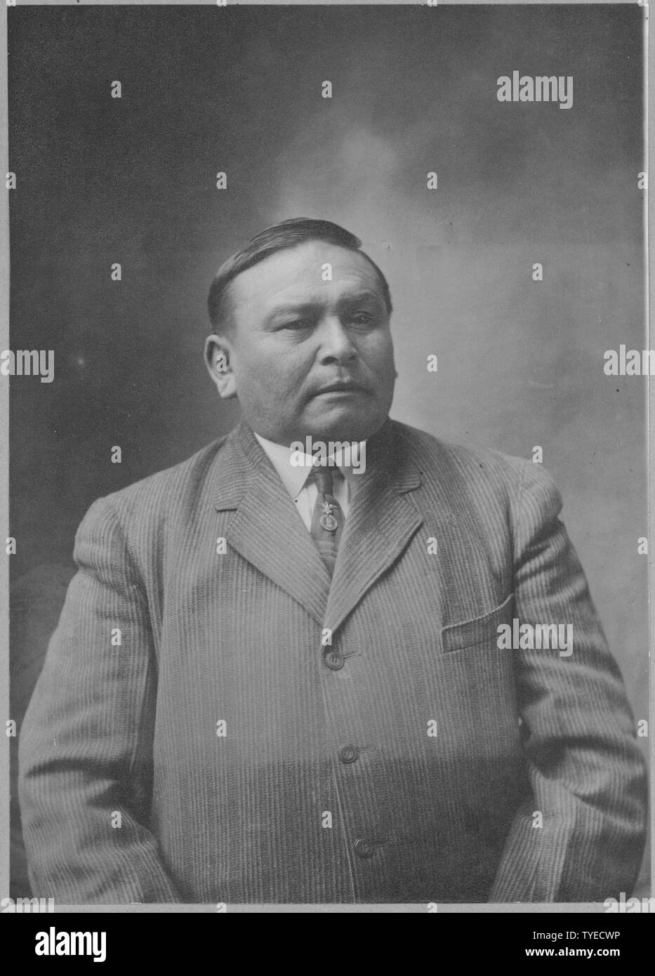 Photograph of Unidentified Native American; Scope and content: This ...