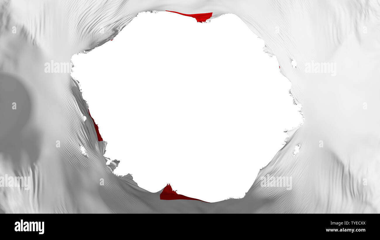 Broken Red Cross flag Stock Photo - Alamy