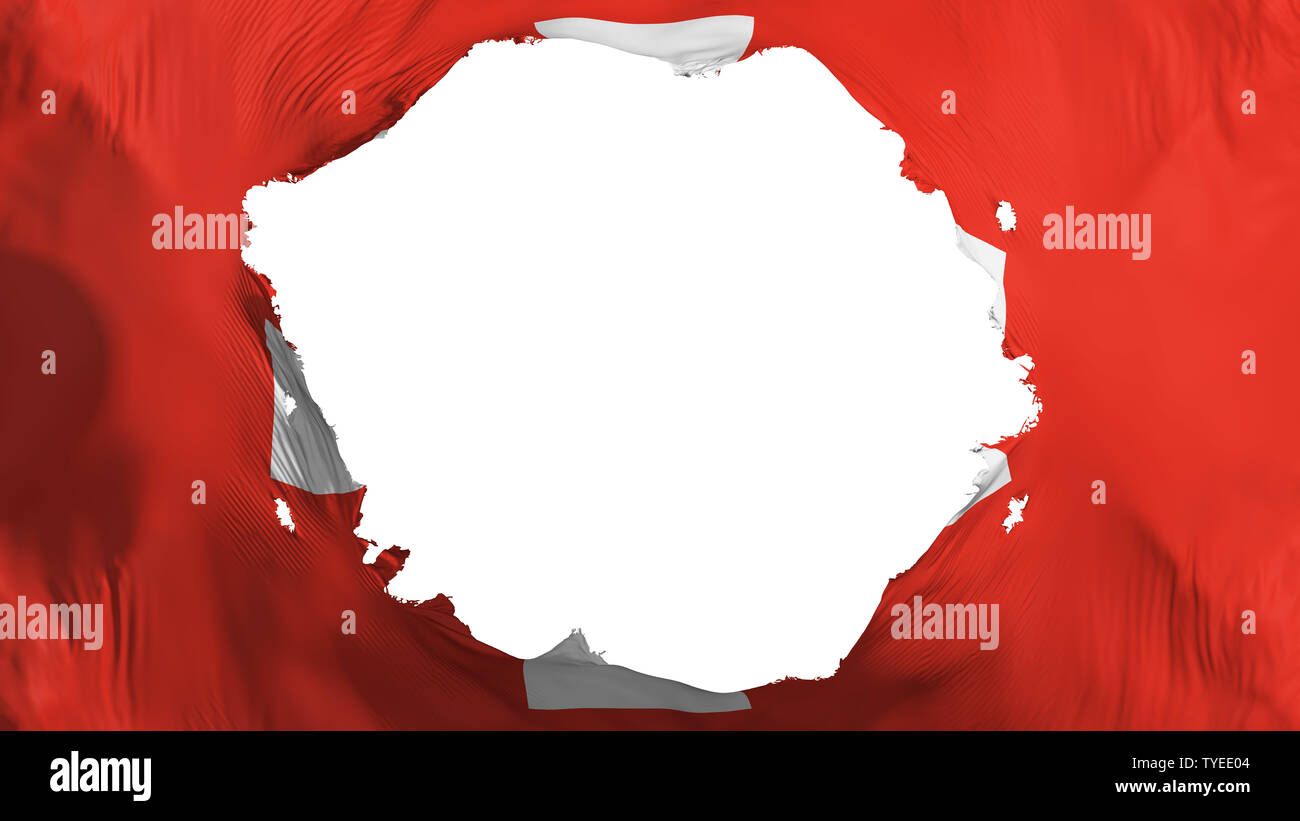 Broken Switzerland flag Stock Photo - Alamy