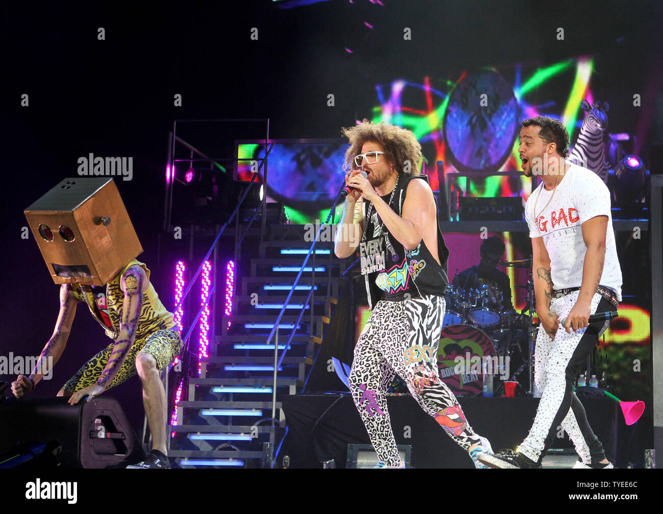 LMFAO performs in concert at the American Airlines Arena in Miami on ...