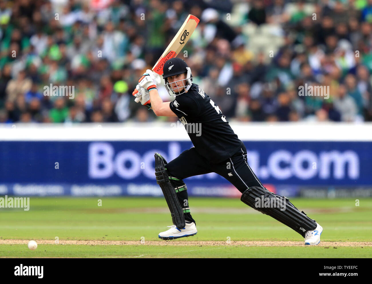 New Zealand's Jimmy Neesham during the ICC Cricket World Cup group ...